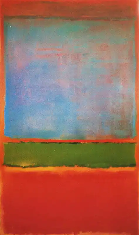 Mark Rothko: Violet, Green and Red: 1951 | Abstraktní | Moderní autoři ...