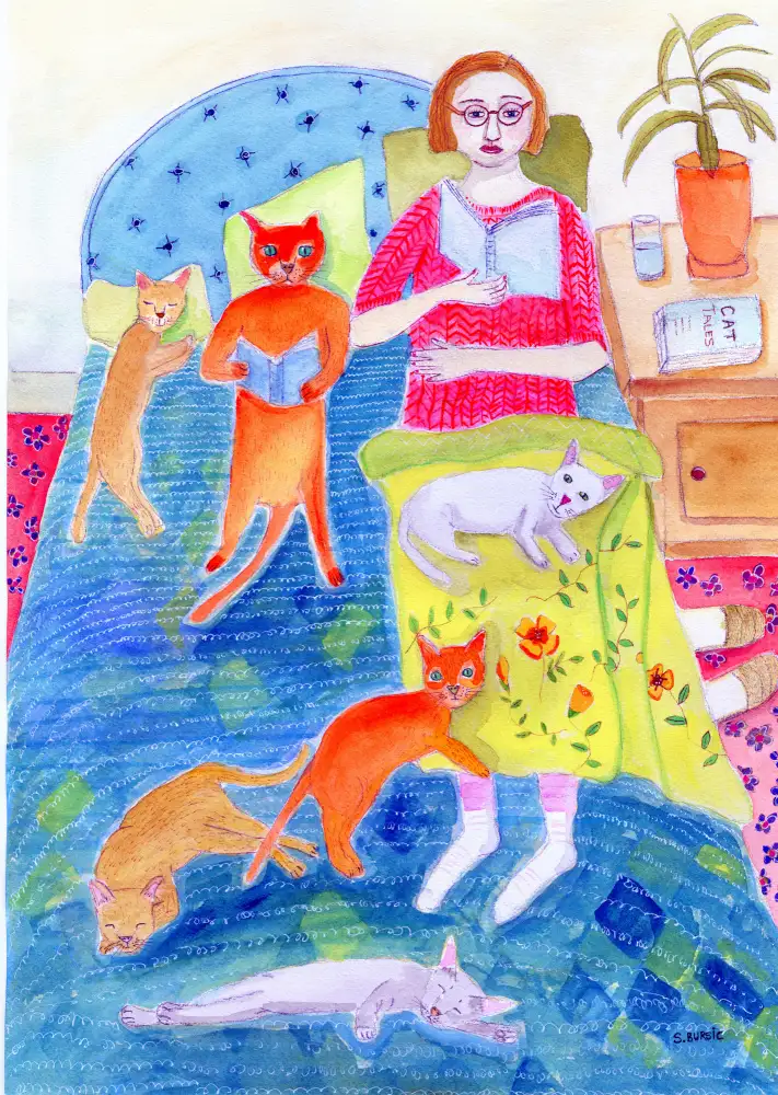 Sharyn Bursic: Night Ritual | Animals | Contemporary art | Fine art ...