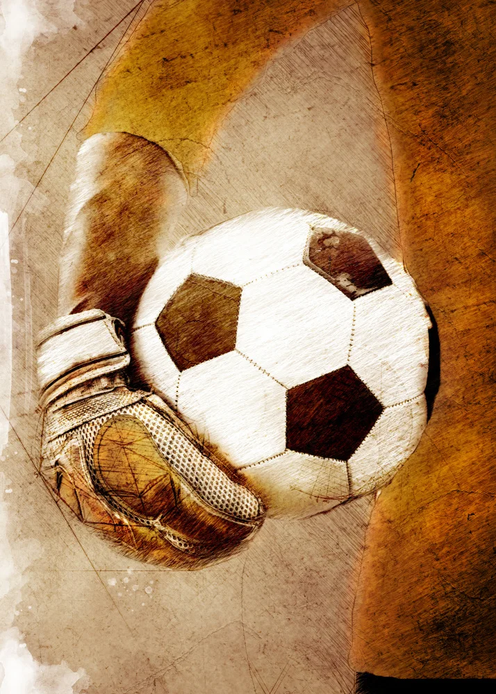 Justyna Jaszke: Football Soccer Sport Art 5 | Still life | Contemporary ...