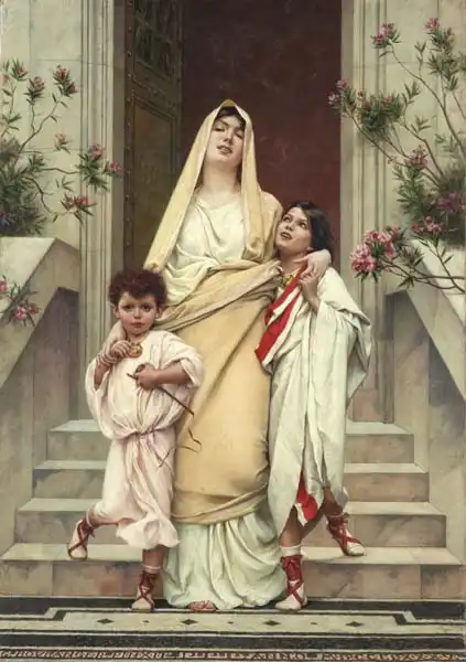 Gustave Boulanger: The Mother of the Gracchi | People | Classicism ...