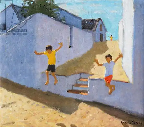 Andre Macara: Jumping off a wall,Mykonos,2015 | People | Contemporary ...