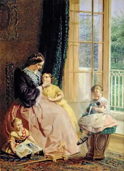 Edward Hicks: Mrs. Hicks, Mary, Rosa and Elgar | People | Classicism ...