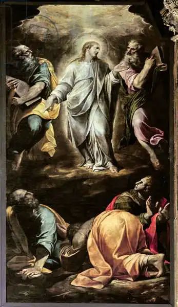 Italian school (16th century): The Transfiguration of Christ from the ...
