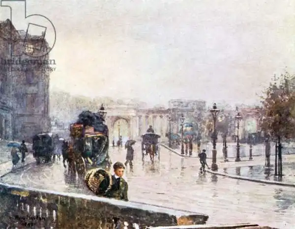 Rose Maynard Barton: Hyde Park Corner: Wet Day | Architecture ...