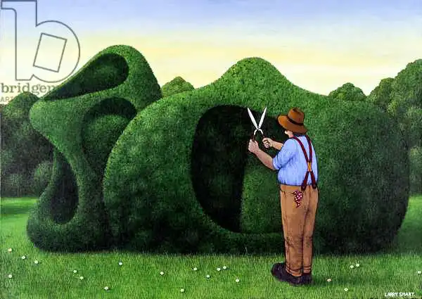 Larry Smart: Moore Topiary | Portraits | Contemporary art | Fine art ...