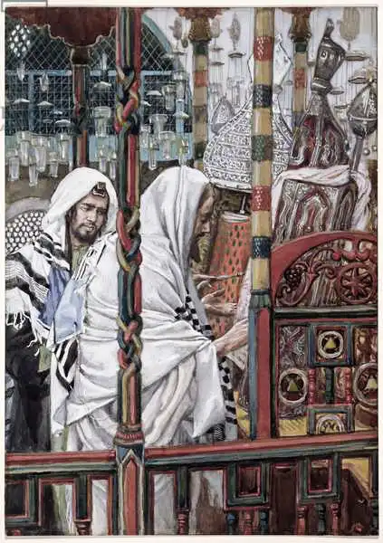 James Jacques Joseph Tissot: Jesus Teaching in the Synagogue ...