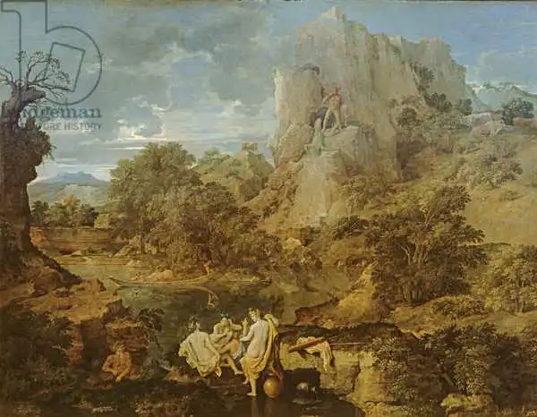 Nicolas Poussin: Landscape with Hercules and Cacus | People | Baroque ...