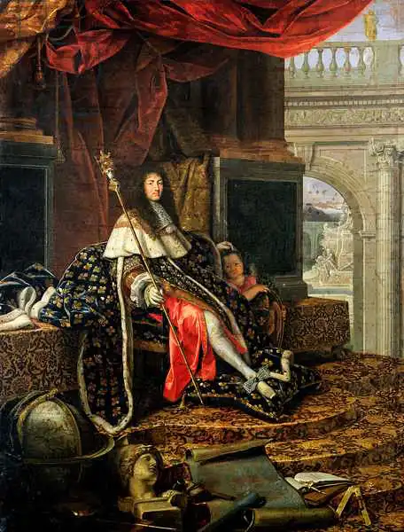 Louis Xiv Portrett Louis XIV Arts Patronage | Britannica