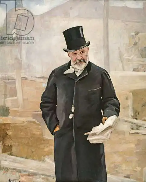Alfred Roll: Portrait of Jean Charles Adolphe Alphand (1817-91) 1888 ...