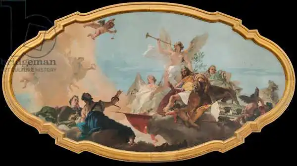 Giovanni Battista Tiepolo (Giambattista Tiepolo): Glorification of the ...